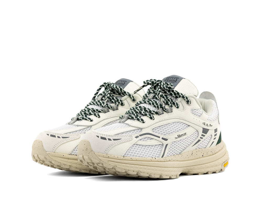 Mercer The Re-Run Vibram Nubuck white | BijSMAAK.com