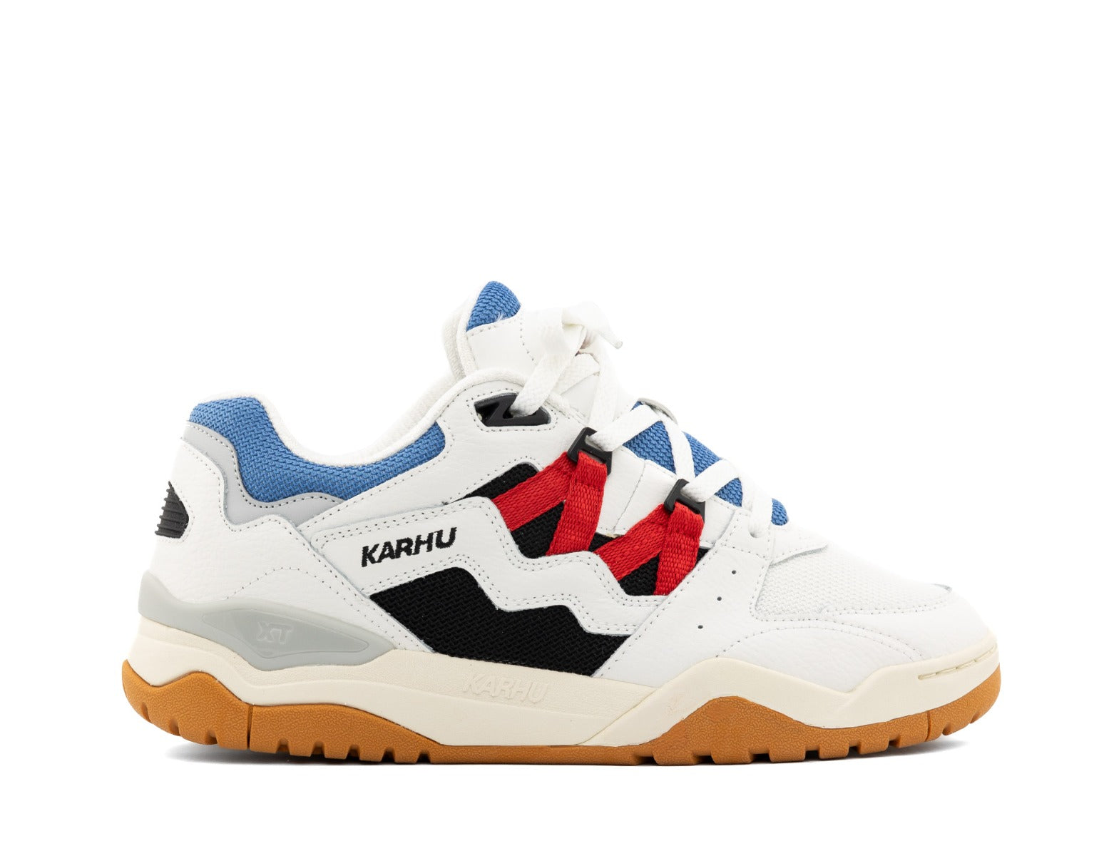 Karhu Fusion XT bright white fiery red | BijSMAAK.com