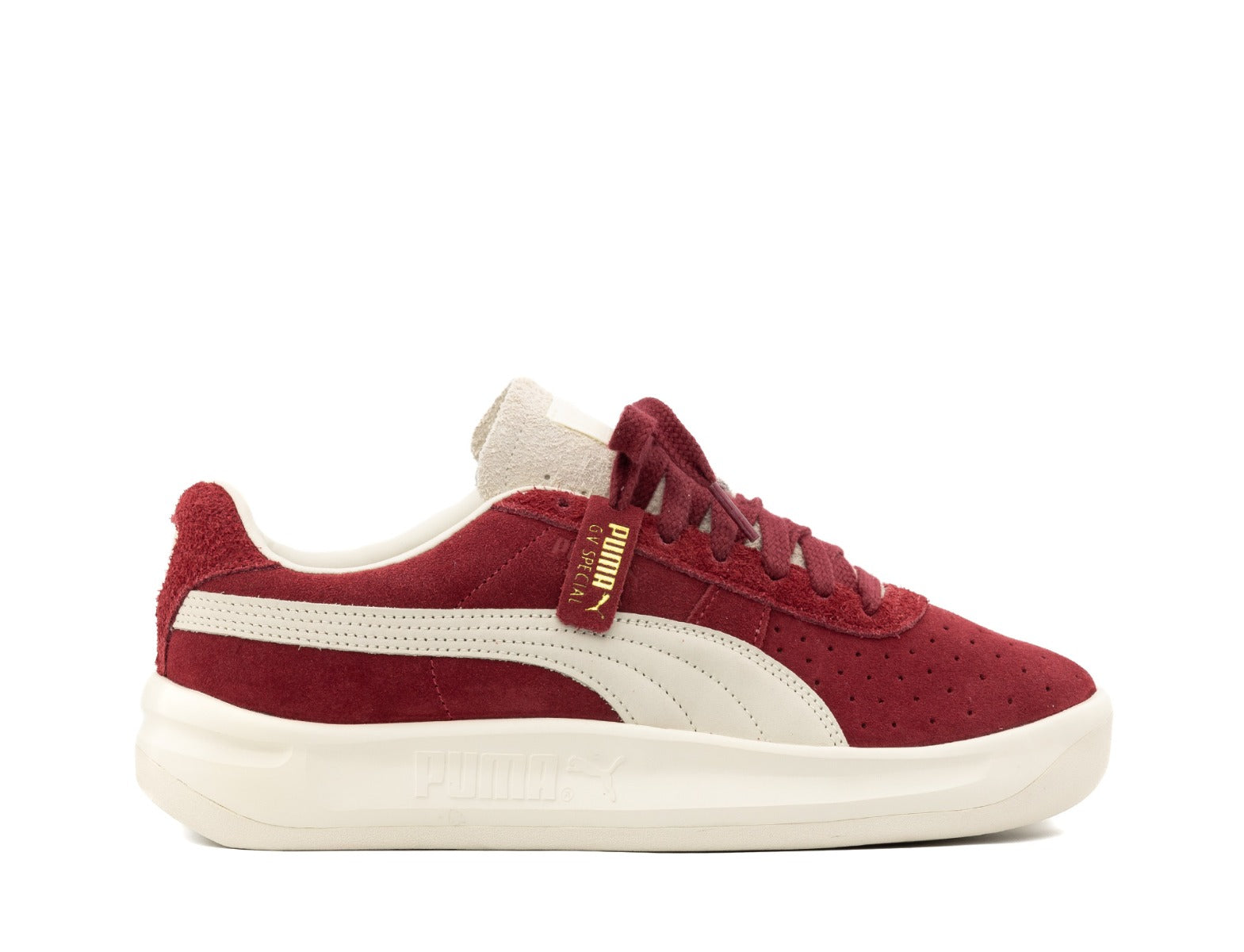 Puma GV Special Suede intense red frosted ivory | BijSMAAK.com